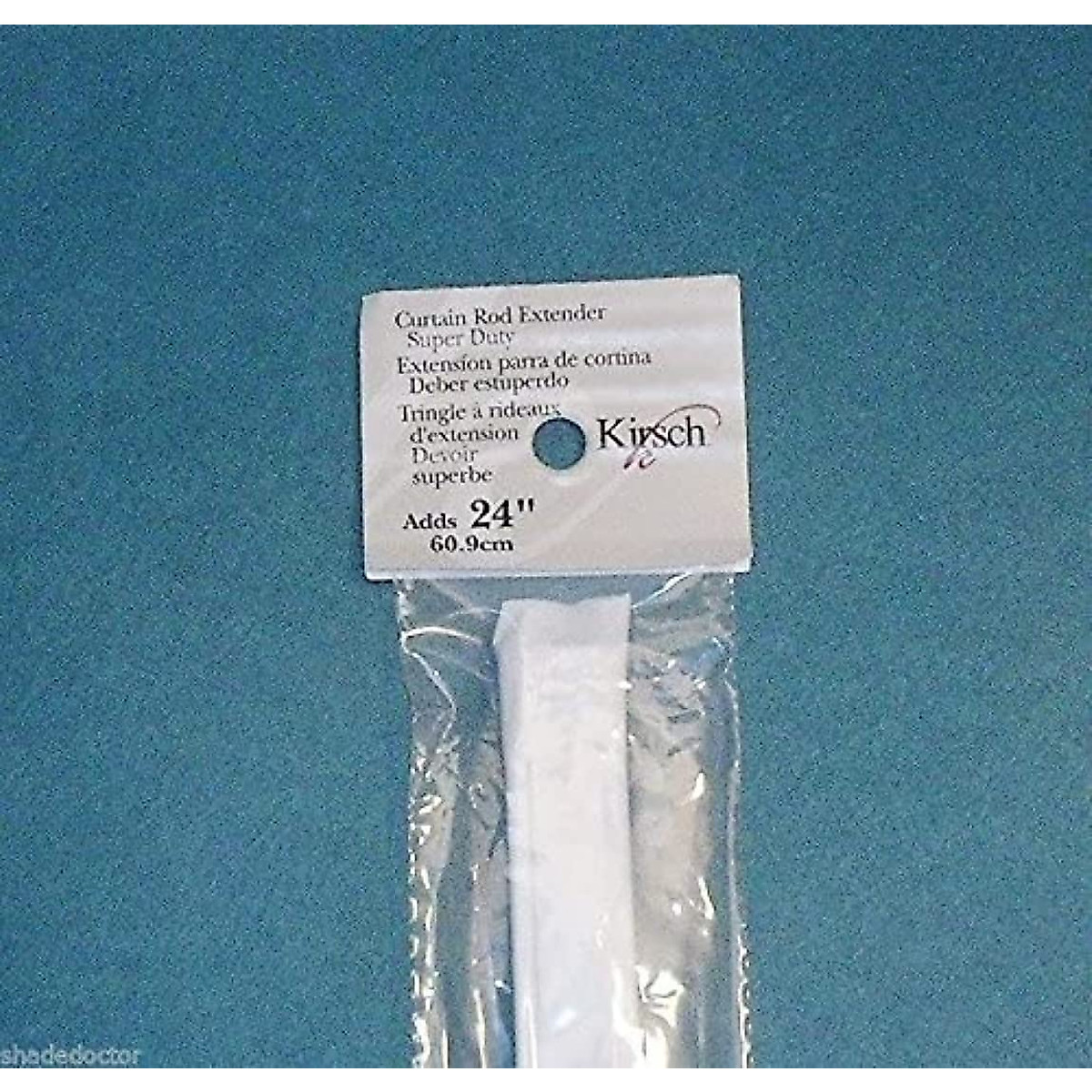 48" to 86" - SUPER DUTY Lockseam CURTAIN ROD with 2" Clearance #6125-025