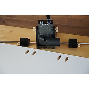 Massca Aluminum Pocket Hole Jig System Pro M2 Adjustable & Easy to Use Joinery Woodworking Tool For DIY Carpentry Projects