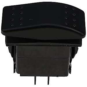 DVPARTS Rocker Switch DPDT Spade ON-Off-(ON) 0D4767 for Generac RV Guardian Generator