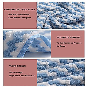 YOHOTA Kitchen Towels-Microfiber Cleaning Cloth,Pack of 9,Size:10" x 10",Dish Cloths for Washing Dishes,Dish Rags for Drying Dishes Kitchen Wash Clothes and Dish Towels.