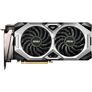MSI Gaming GeForce RTX 2080 Super 8GB GDRR6 256-Bit HDMI/DP Nvlink Torx Fan Turing Architecture Overclocked Graphics Card (RTX 2080 Super Ventus XS OC)