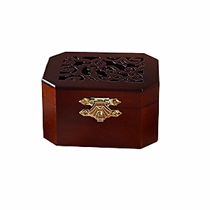 WESTONETEK Vintage Wood Carved Mechanism Musical Box Wind Up Music Box Gift for Christmas/Birthday/Valentine's Day, Melody for Elise