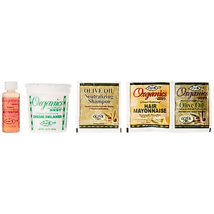 Originals By Africa's Best Olive Oil Conditioning Relaxer System 2-Pack, Helps Repair, Rebuild and Restore Your Hair's Elasticity and Softens & Shines, Designed for Coarse Hair Textures