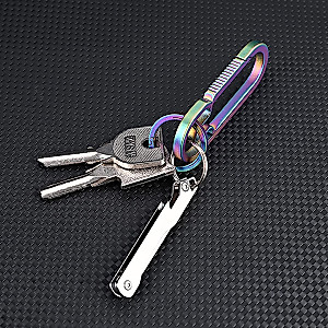 NBGDY Small Utility Knife,EDC Pocket Knife Folding Knife with 10 Blades,Ultralight Keychain Knife only 0.85oz.(kpq-1039)