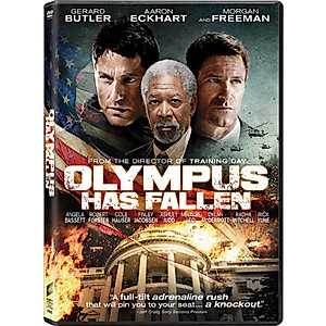 Olympus Has Fallen / London Has Fallen / Angel Has Fallen White House Down 4 DVD Set with Bonus Movie Camera Art Card