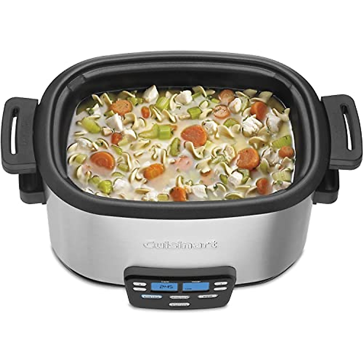 Cuisinart MSC-600 3-In-1 Cook Central 6-Quart Multi-Cooker: Slow Cooker, Brown/Saute, Steamer