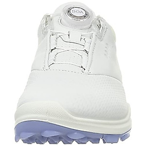 ECCO Women's Biom Hybrid 3 BOA Hydromax Water Resistant Golf Shoe, White/White, 7-7. 5