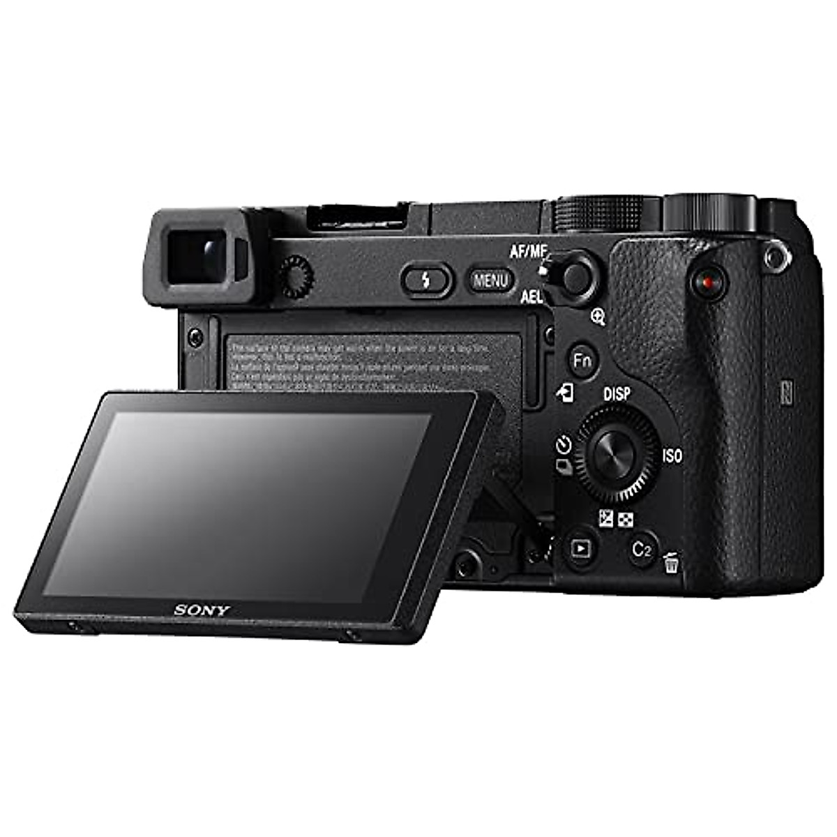 Sony Alpha a6300 Mirrorless Camera with 16-50mm Lens Black ILCE6300L/B with Soft Bag, Lens Filters, Tripod, Additional Battery, 64GB Memory Card, Card Reader, Plus Essential Accessories