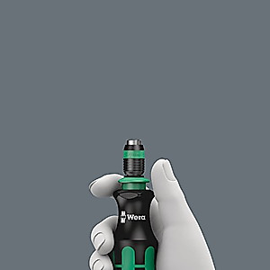 Wera - 5051025001 KK 26 7-In-1 Bitholding Screwdriver with Removable Bayonet Blade (SL/PH/SQ) Silver
