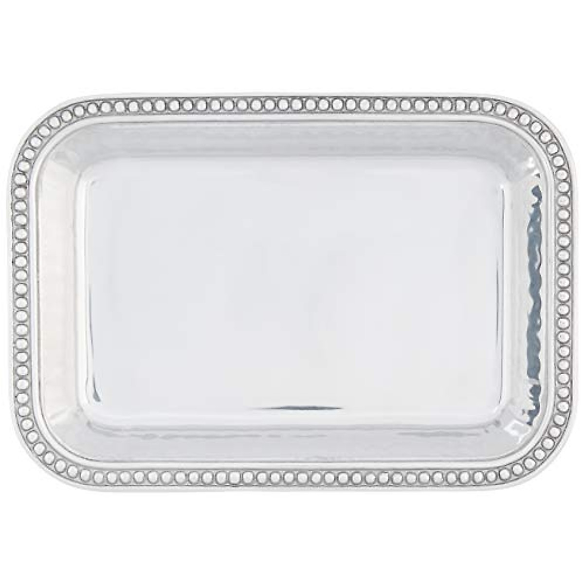Wilton Armetale Flutes and Pearls Rectangular Baking Dish, 9-Inch-by-13-Inch