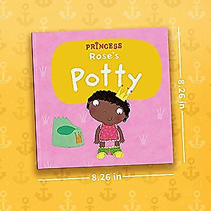Princess Polly: Personalized Potty Training Book (Square Hardback)