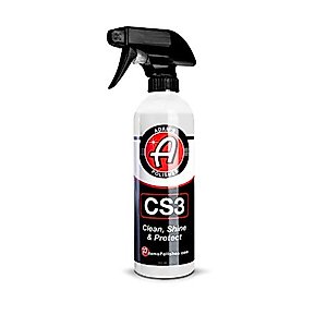 Adam’s CS3 (16oz) - Ceramic Spray Coating That Cleans, Shines & Protects | Top Coat Car Wash Polish & Paint Protectant Stronger Than Car Wax | RV Boat Motorcycle Car Detailing Waterless Wash Cleaner