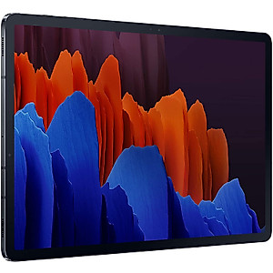 Samsung 12.4" Galaxy Tab S7+ 128GB Tablet with S Pen, Wi-Fi Only, Mystic Black (SM-T970NZKYXAR) (Renewed)