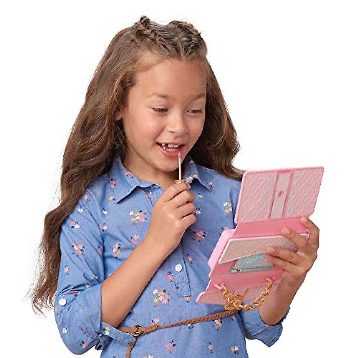 Disney Princess Style Collection Phone Includes 1 Play Phone, 1 Clutch Case, 1 Play Lip Gloss with Lid and 2 Play Credit Cards