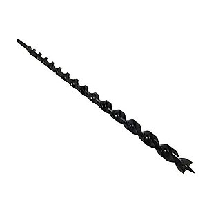 WoodOwl 07825 Double Cut 11/16" x 24" Ultra Smooth Deep Cutting Utility Auger Bit PTFE Coated
