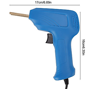 AMONIDA Plastic Welder Kit, Anti Scalding Plastic Welder Machine Stable Insertion Pure Copper Tube for Bumper Repair (US Plug 110V)