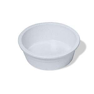 Van Ness Pets Crock Style Heavyweight Jumbo Bowl, 106 OZ Food/Water Dish, Greystone