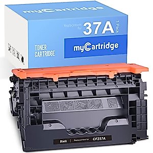 37A Toner MYCARTRIDGE Compatible Toner Cartridge Replacement for HP 37A CF237A 37X CF237X Use with Laserjet Enterprise M607n M607dn M608dn M680n M608x M609d M609dh M609dn Printer Black CF237A Toner