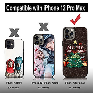 G HEAT-GOO 5PCS Sublimation Phone Case for iPhone 12 Pro Max 6.7 Inch Sublimation Blanks Printable Blank Phone Cases Customized Phone Covers for DIY