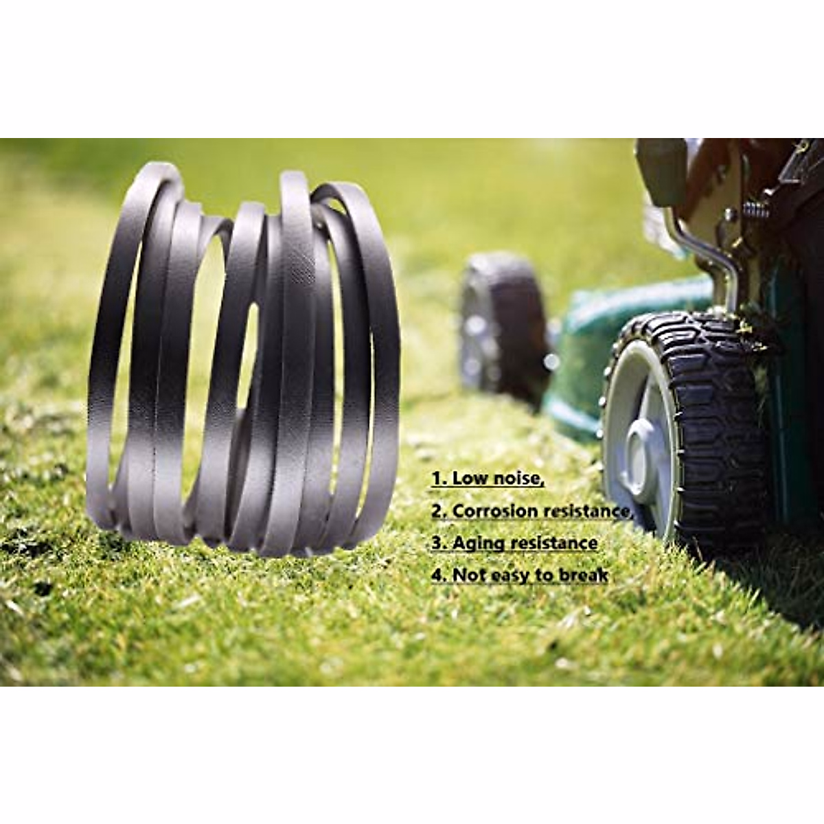 Lawn Mower Garden Tractor Drive Belt 3/8"x 32.375" for AYP 532196853 Husqvarna 196853,532196853 Jonsered 196853,532196853