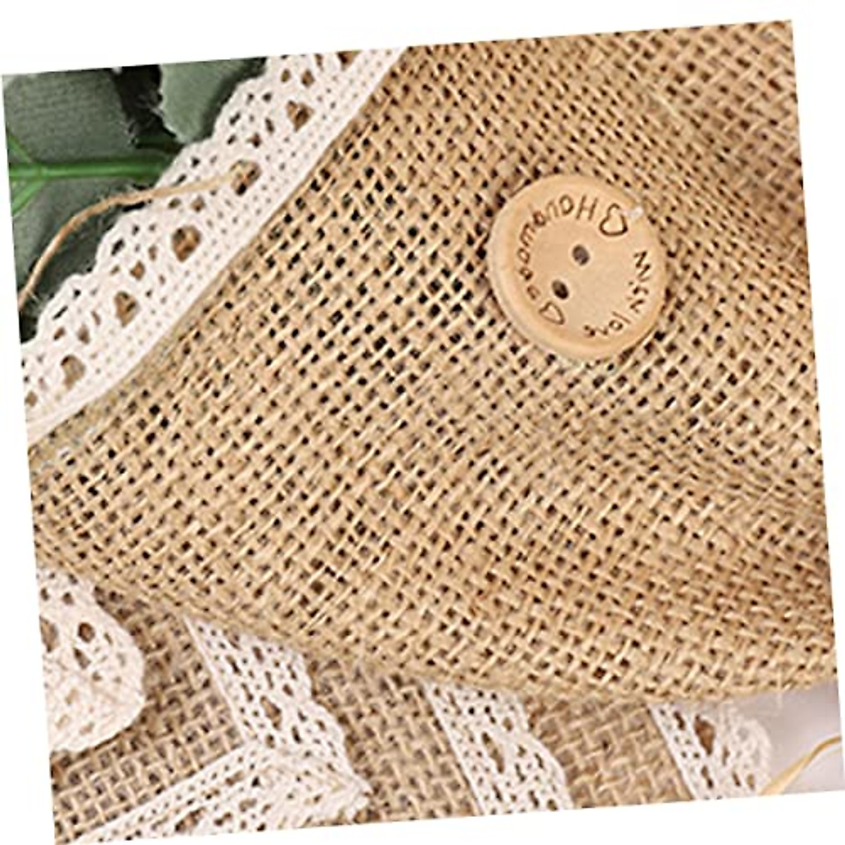 BESPORTBLE 5pcs Dining Room Table Decor Wedding Decoration Table Placemats Coffee Cup Mat Macrame Decor Cup Coasters for Table Burlap Placemat Coaster Pad Lace Tableware Decorate Jute Coffee