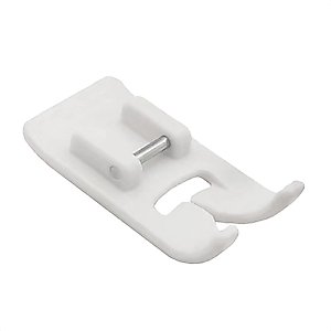 TISEKER Non-Stick Zigzag Teflon Presser Foot - Fits for All Low Shank Snap-On Singer, Brother, Babylock, Euro-Pro, Janome, Kenmore, White, Juki, New Home Simplicity, Elna, Etc Sewing Machines