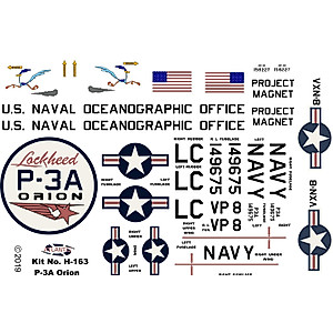 Atlantis P3A Orion Aircraft Plastic Model Kit Toy and Hobby