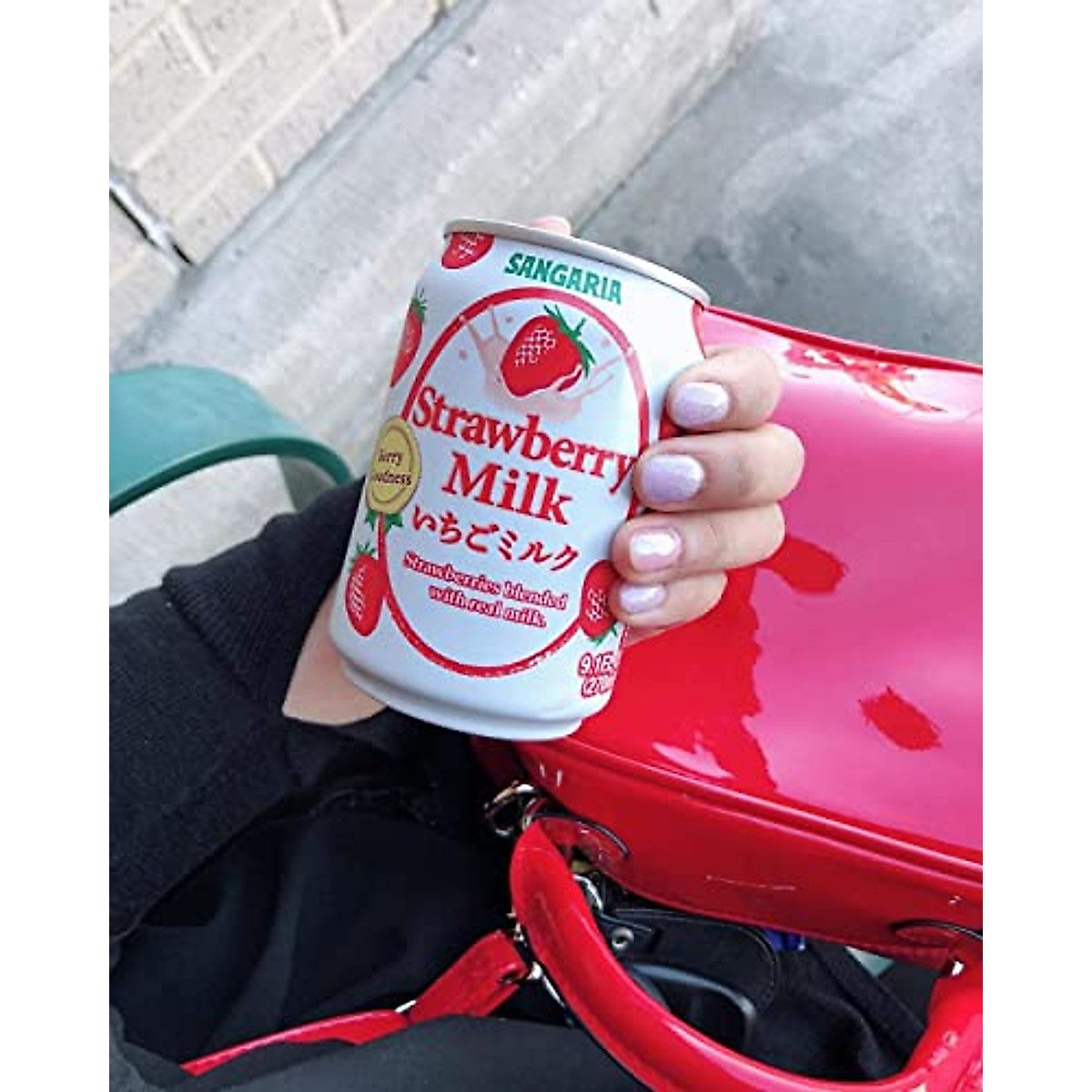 Sangaria Strawberry Milk, Extremely Popular in Japan - 8.69 Fl Oz | Pack of 6