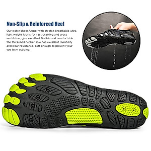 Mens Women Water Sport Shoes Barefoot Quick-Dry Aqua Socks for Beach Swim Surf Yoga Exercise