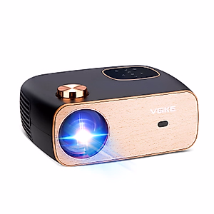 VGKE Smart Projector T82 9000L/340 ANSI Ultra High Definition 1080P, LCD WiFi Projector, 4D Keystone Correction, iOS/Android