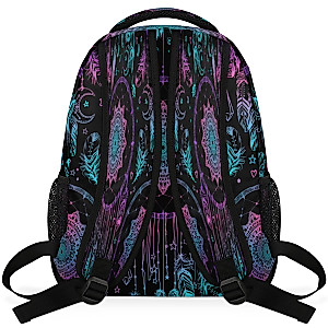 Dream Catcher Backpack, Bohemia Backpacks Shoulder Bag Casual Travel Laptop Daypack Bags