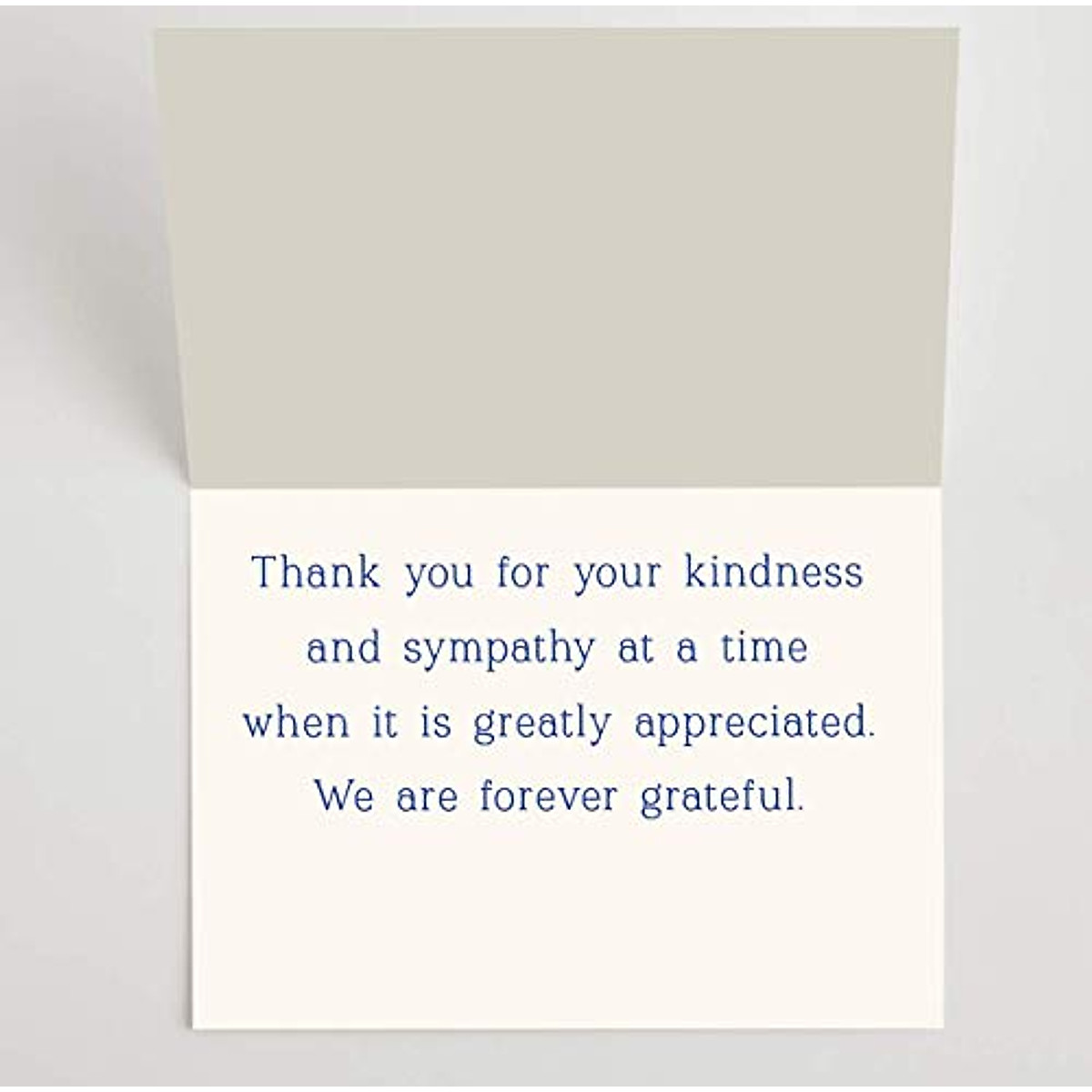 Floral Funeral Sympathy Bereavement Thank You Cards With Envelopes - Message Inside (25, Floral Butterfly)