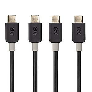 Cable Matters 2-Pack Slim Series USB C to USB C Cable with 60W Fast Charging in Black 3.3 Feet for Samsung Galaxy S20, S20+, S20 Ultra, Note 10, Note 10+, LG G8, V50, Google Pixel 4, and More
