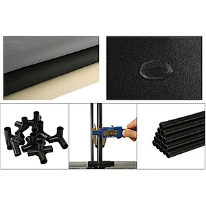 Wishwill Cube Storage Organizer, 3 Cube Storage Organizer Shelf,DIY Storage Book Shelf Toy Shelf Modular Bookcase Closet Cabinet in Living Room,Children's Room, Bedroom(Black)