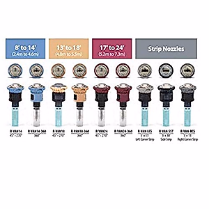 Rain-Bird R-Van 360 Degree - Full Circle - Rotary Nozzle 13-18 ft | R-VAN18-360 (3pcs in a Bag)