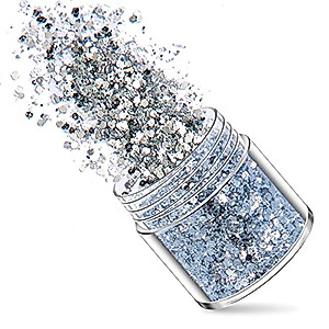 Crystal Sequins Epoxy Resin Mold Filler Glitter Holographic Nail Sequins for Nail Art Decorations