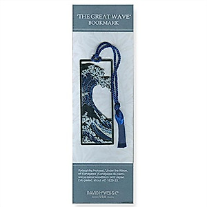 Hokusai's The Great Wave Metal Bookmark