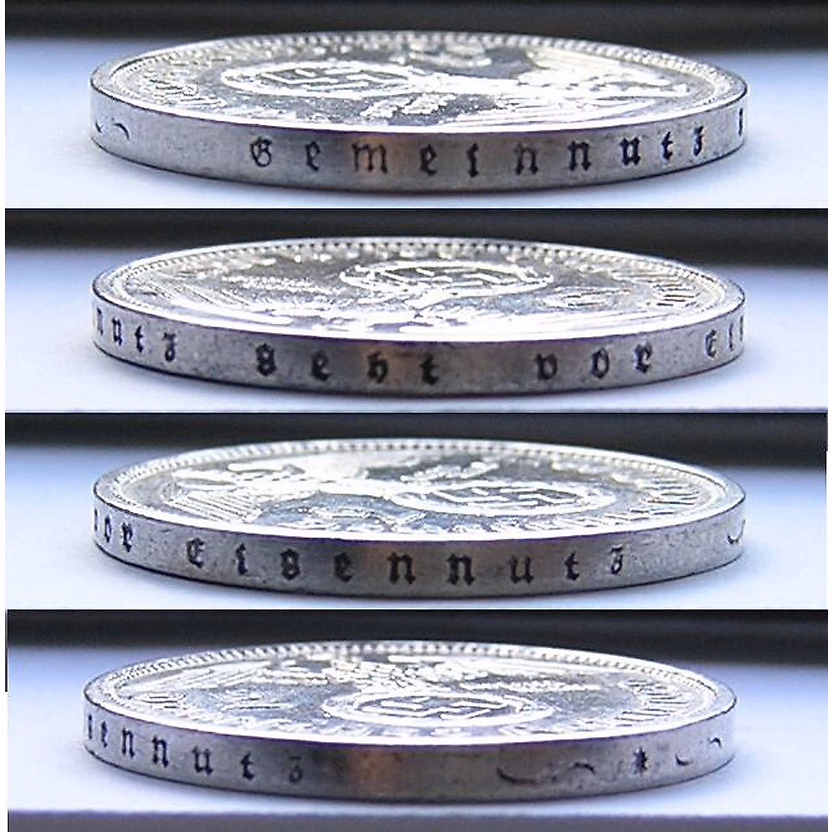 1939 DE Coins Third Reich Period 1936-1939 Mark VF20