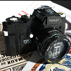 Uvini Building Blocks Camera, Adult Building Set, Construction Brick Set Best Gift for Adult, Teens, Collectible Model Digital Camera to Build 627pcs