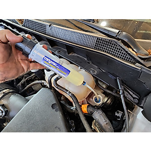 Mityvac MVA6851 Fluid Extractor, Syringe Action to Extract and Dispense Fluids Into or Out of Small Reservoirs Including Master Cylinder, Transaxles and Power Steering and Coolant Reservoirs