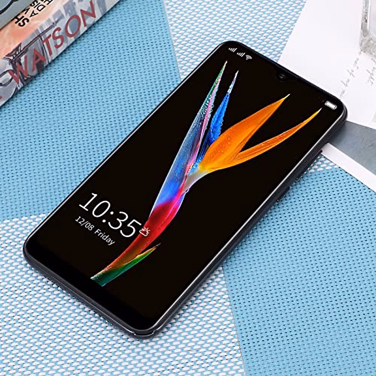 Zyyini 3G Smartphone, Unlocked Cell Phone with 6.1 Inch HD Full Screen, RAM 3GB ROM 32GB, Dual Card Dual Standby, Facial Recognition Mobile Phone(Black)