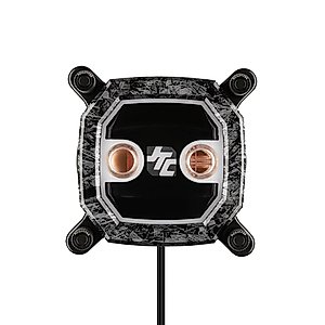 CORSAIR Hydro X Series XC8 RGB PRO CPU Water Block - JayzTwoCents Edition (Intel LGA 1700, 1200, 115X, AMD Socket AM4, Forged Carbon Finish, 110+ Micro-Cooling Fins, 16 Vivid RGB LEDs) Forged Carbon