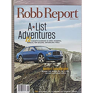 Robb Report Magazine, August 2015