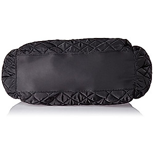 Storksak Bobby Quilted Shoulder Bag Diaper Bag, Black