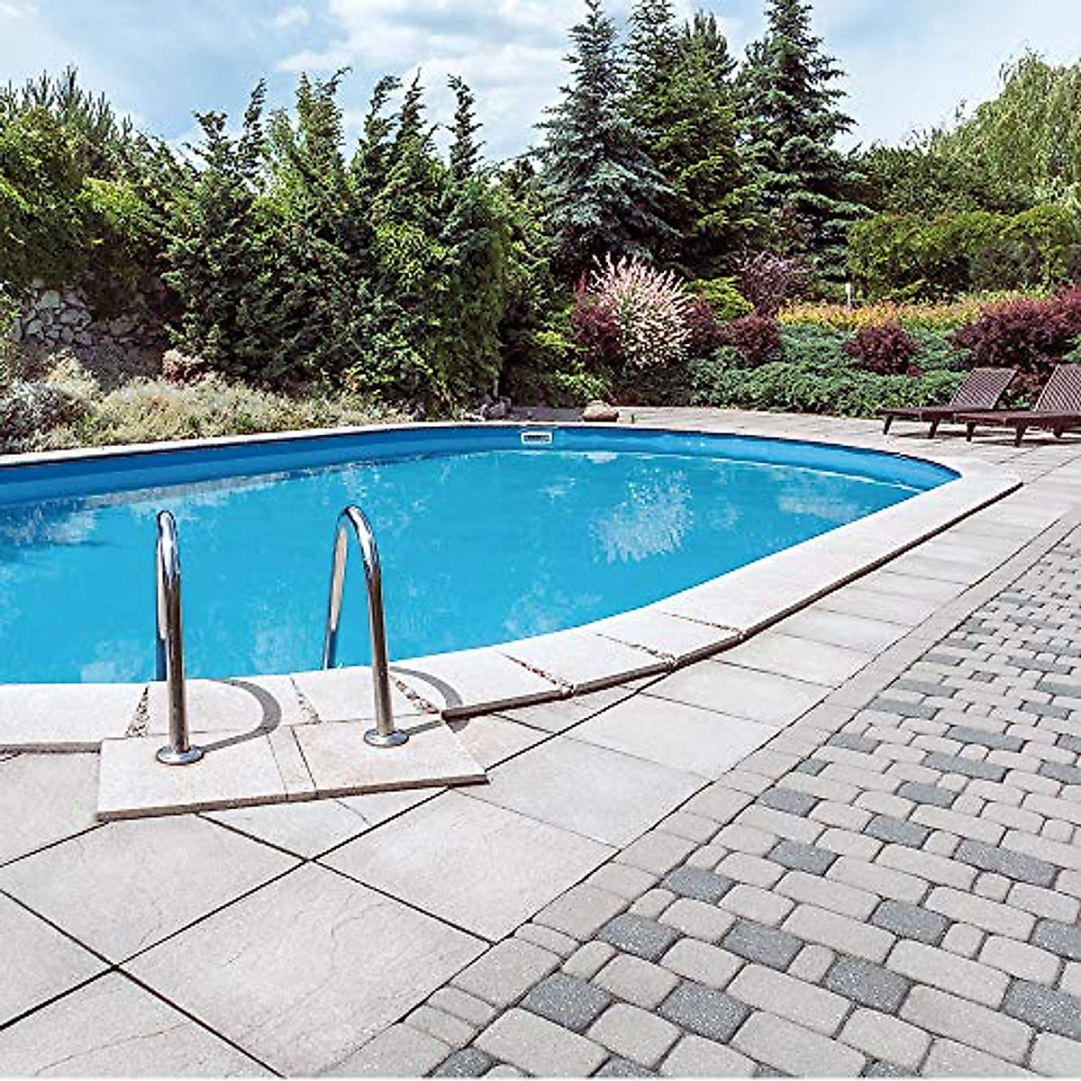 INSL-X Waterborne, Semi-Gloss Acrylic Pool Paint, Ocean Blue, 1 Gallon