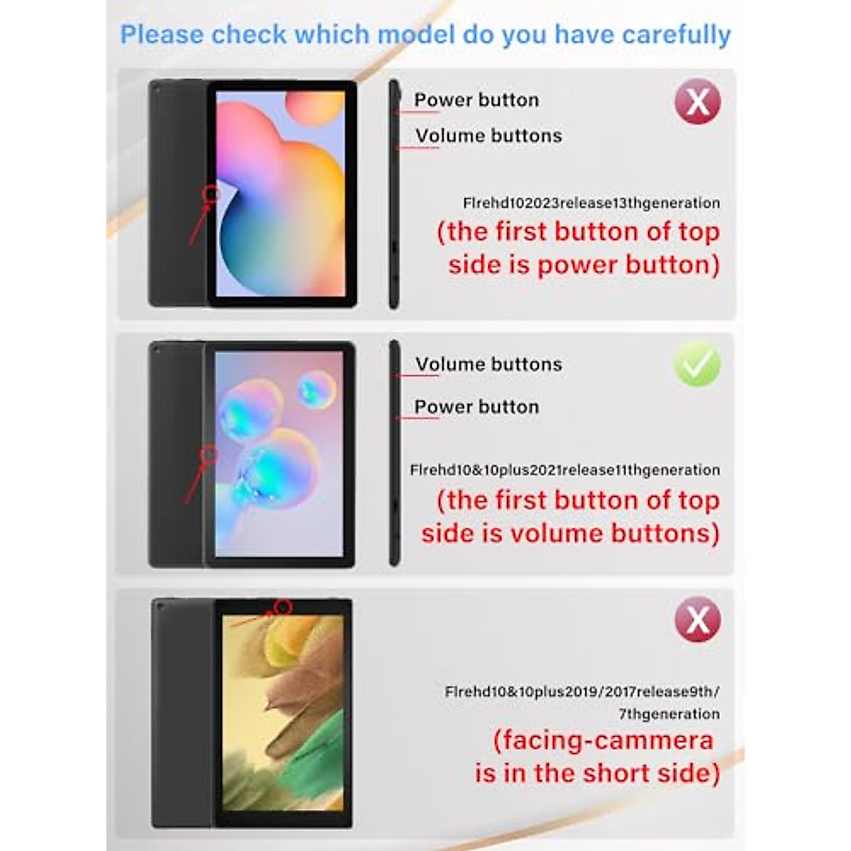 ROISKIN Dual Layer Heavy Duty Shockproof Impact Resistance Drop Proof Military Grade Kids Protective Case for Fire HD 10 & HD10 Plus Tablet 2021 11thgen with Kickstand, not for iPad Samsung Galaxy