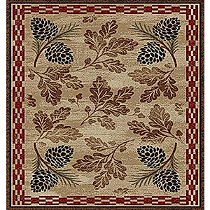 Mayberry Rugs Edgemont Area Rug, 2'3"x7'7", Beige