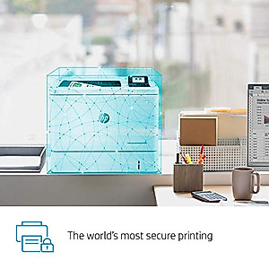 HP Color Laserjet Enterprise M554dn Duplex Printer (7ZU81A) (Renewed)