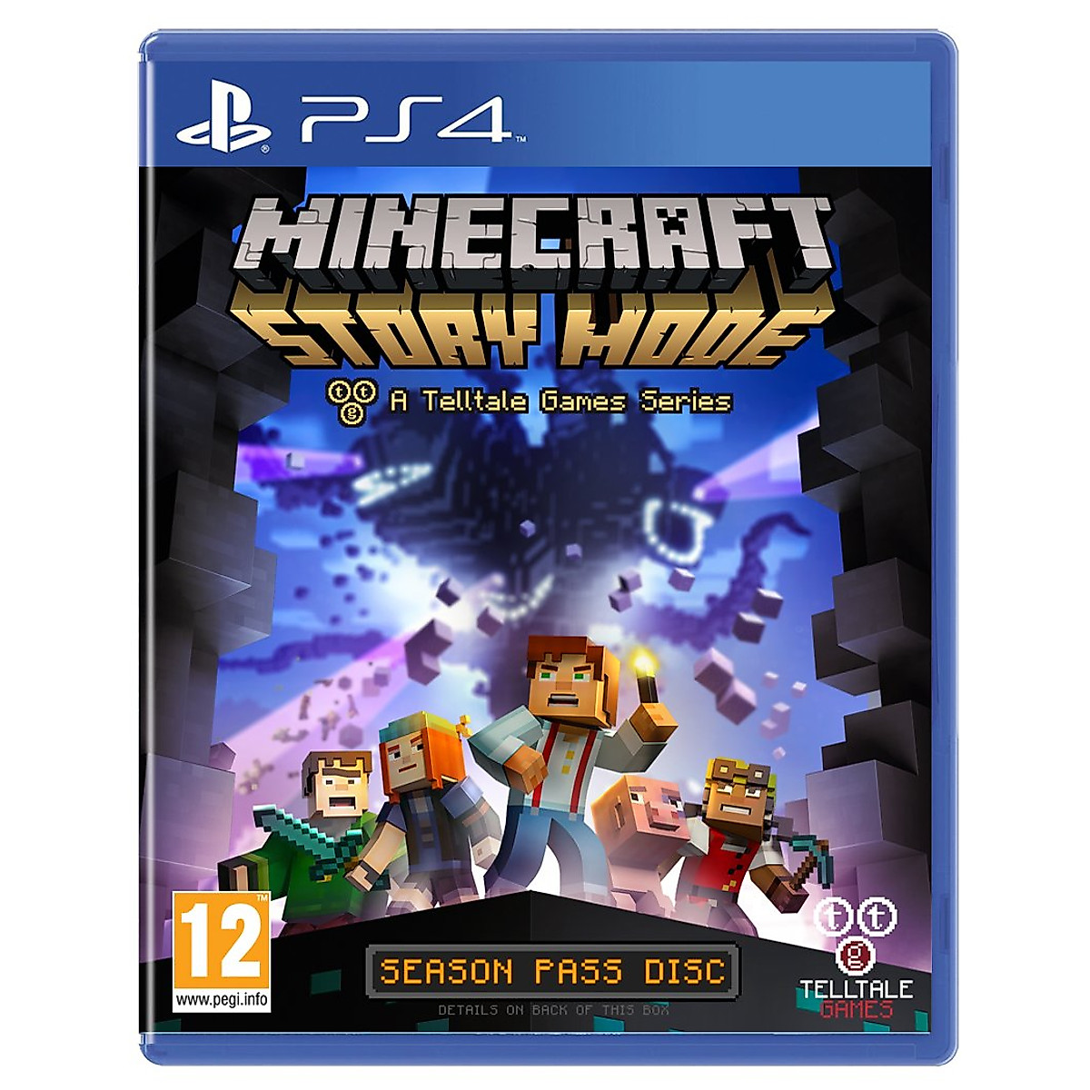 Minecraft: Story Mode - A Telltale Game Series - Season Disc (PS4)