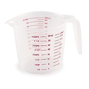 Norpro 4-Cup Capacity Plastic Measuring Cup